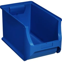 Sichtlagerkasten aus 100% recyceltem PP, LxBxH 205 x 355 x 200 mm, VE 8 Stk, blau kaiserkraft