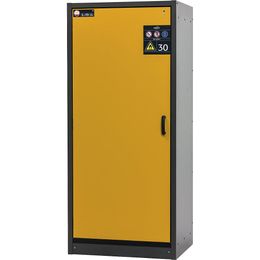 ASECOS Feuerbest&auml;ndiger Gefahrstoffschrank Typ 30, 1-t&uuml;rig, Breite 864 mm, goldgelb