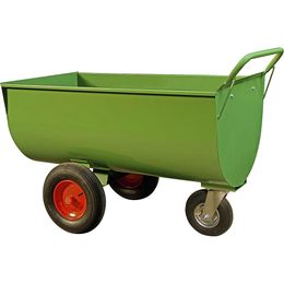 Muldenwagen, Luftreifen, LxH 1250 x 820 mm, 400 l kaiserkraft
