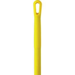 vikan Aluminiumstiel, ergonomisch, &Oslash; 31 mm, L&auml;nge 1510 mm, VE 10 Stk, gelb