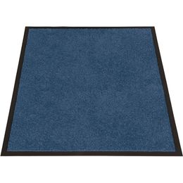 eurokraft basic Schmutzfangmatte für innen, LxB 800 x 600 mm, royalblau