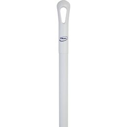 vikan Stiel, hygienisch, &Oslash; 34 mm, L&auml;nge 1300 mm, VE 10 Stk, wei&szlig;