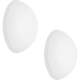 Wagner Wandpuffer, Beutel / Karte, &Oslash; 20 mm, 10 Stk, H&ouml;he 7 mm, wei&szlig;