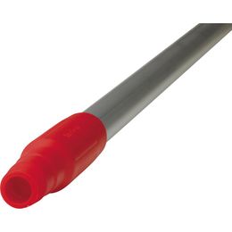 vikan Aluminiumstiel, &Oslash; 25 mm, VE 10 Stk, rot