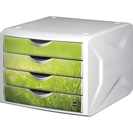 Helit Schubladenbox, HxBxT 212 x 262 x 330 mm, VE 5 Stk, Schubladendesign springtime