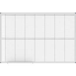 Maul Plantafel Maulstandard, Jahresplaner, 14 Monate, kunststoffbeschichtet, Breite 1500 mm
