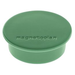 MAGNETOPLAN Magnet DISCOFIX COLOR, &Oslash; 40 mm, VE 40 Stk, gr&uuml;n