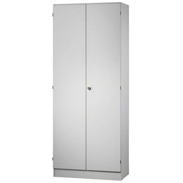 Aktenschrank, 4 Fachböden, HxBxT 2004 x 800 x 420 mm, lichtgrau kaiserkraft