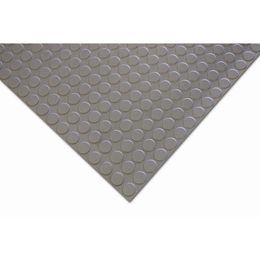Coba Naturkautschukmatte mit Nitrilanteil Cobadot, pro lfd. m, Breite 1200 mm, Mattenst&auml;rke 3 mm, grau