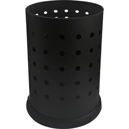 Papierkorb, Volumen 15 l, Hx&Oslash; 400 x 240 mm, schwarz kaiserkraft