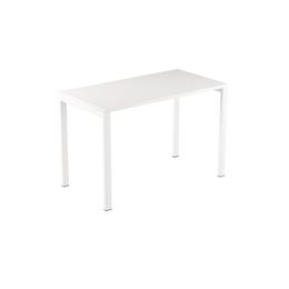 easyDesk Kompaktschreibtisch easyDesk®, HxBxT 750 x 1140 x 600 mm, weiß