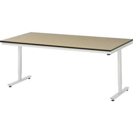 Rau Arbeitstisch, elektrisch höhenverstellbar Serie Adlatus 150, MDF-Platte, Höhe 720 - 1120 mm, BxT 2000 x 1000 mm