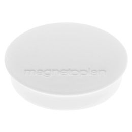 MAGNETOPLAN Magnet DISCOFIX STANDARD, &Oslash; 30 mm, VE 80 Stk, wei&szlig;