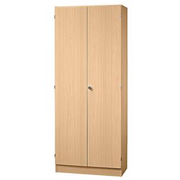 Aktenschrank, 4 Fachböden, HxBxT 2004 x 800 x 420 mm, Buche-Dekor kaiserkraft