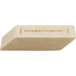 MAGNETOPLAN Design-Holzmagnete, VE 4 Stk, LxBxH 60 x 20 x 13 mm, hellbraun