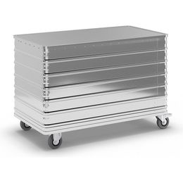 Gm&ouml;hling Gm&ouml;hling Alu-Kastenwagen, Vollwand, mit Deckel, Volumen 560 l