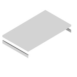 hofe Fachboden, inkl. Auflagetraversen, verzinkt, BxT 1325 x 800 mm