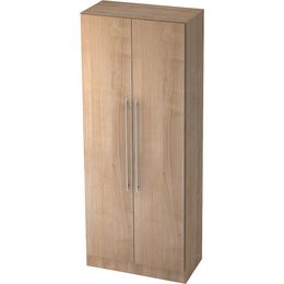 Aktenschrank, Höhe 2004 mm, 4 Fachböden, Nussbaum kaiserkraft