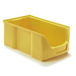 FUTURA-Sichtlagerkasten aus Polyethylen, LxBxH 360 x 208 x 147 mm, VE 12 Stk, gelb kaiserkraft