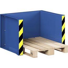 Palettenstation Typ RPS, f&uuml;r 5 Europaletten, enzianblau kaiserkraft