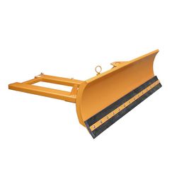 eurokraft pro Schneeschieber f&uuml;r Gabelstapler, Gummisch&uuml;rfleiste, Schildbreite 2100 mm