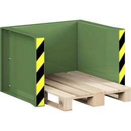 Palettenstation Typ RPS, f&uuml;r 5 Europaletten, resedagr&uuml;n kaiserkraft