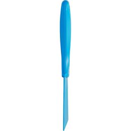 vikan Handschaber mit Nylonblatt, Breite 100 mm, VE 10 Stk, blau