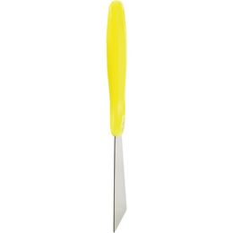 vikan Handschaber mit Edelstahlblatt, Breite 100 mm, VE 10 Stk, gelb