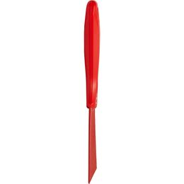 vikan Handschaber mit Nylonblatt, Breite 100 mm, VE 10 Stk, rot