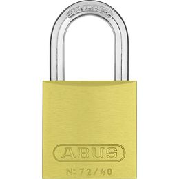 Abus Vorh&auml;ngeschloss, Aluminium, 72/40, VE 6 Stk, gelb