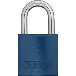 Abus Vorh&auml;ngeschloss, Aluminium, 72/40, VE 6 Stk, blau