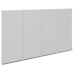 Akustik-Stellwand, Büro/Industrie, Einzel-Stellwände, LxBxH 4030 x 276 x 2500 mm kaiserkraft