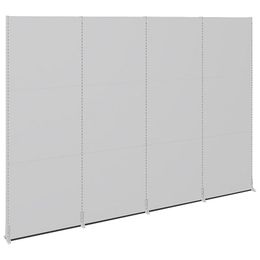 Akustik-Stellwand, Büro/Industrie, Einzel-Stellwände, LxBxH 4030 x 276 x 3000 mm kaiserkraft