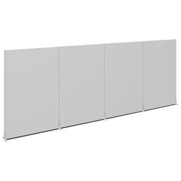 Akustik-Stellwand, Büro/Industrie, Einzel-Stellwände, LxBxH 5030 x 276 x 2000 mm kaiserkraft