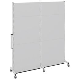 Mobile Akustikwand, für Industrie und Büro, LxBxH 2000 x 740 x 2521 mm kaiserkraft