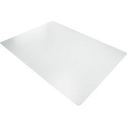 eurokraft basic Bodenschutzmatte, mit Noppen für Teppichböden, BxT 1500 x 1200 mm