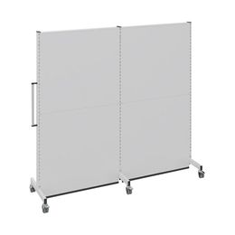 Mobile Akustikwand, für Industrie und Büro, LxBxH 2000 x 740 x 2021 mm kaiserkraft