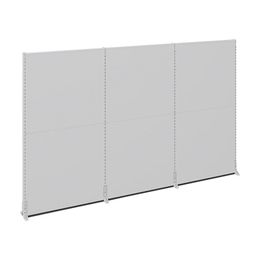 Akustik-Stellwand, Büro/Industrie, Einzel-Stellwände, LxBxH 3030 x 276 x 2000 mm kaiserkraft