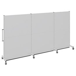 Mobile Akustikwand, für Industrie und Büro, LxBxH 3500 x 740 x 2021 mm kaiserkraft