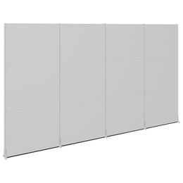 Akustik-Stellwand, Büro/Industrie, Einzel-Stellwände, LxBxH 5030 x 276 x 3000 mm kaiserkraft