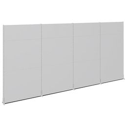 Akustik-Stellwand, Büro/Industrie, Einzel-Stellwände, LxBxH 5030 x 276 x 2500 mm kaiserkraft