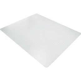 eurokraft basic Bodenschutzmatte, mit Noppen für Teppichböden, BxT 1300 x 1200 mm