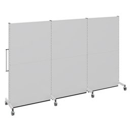 Mobile Akustikwand, für Industrie und Büro, LxBxH 3000 x 740 x 2021 mm kaiserkraft