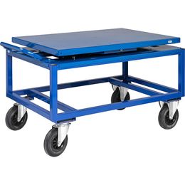 Kongamek Schwenkteller, Tragf&auml;higkeit 800 kg, blau