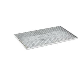 eurokraft basic Stahlgitterrost, verzinkt, für LxBxH 1200 x 800 x 30 mm