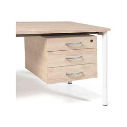 Unterschrank f&uuml;r Desk Duo, BxT 428 x 600 mm, Eiche kaiserkraft
