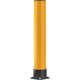 Ampere Rack Mammut Rammschutz-Poller, Rohrdurchmesser 140 mm, verkehrsgelb, H&ouml;he 600 mm
