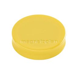 MAGNETOPLAN Ergo-Magnet, &Oslash; 30 mm, VE 60 Stk, goldgelb
