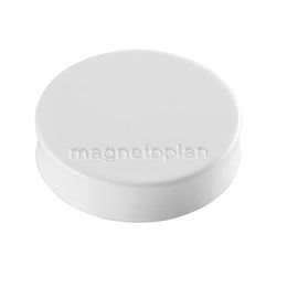 MAGNETOPLAN Ergo-Magnet, &Oslash; 30 mm, VE 60 Stk, wei&szlig;