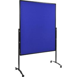 Legamaster Moderationswand Premium Plus, Tafelformat 1200 x 1500 mm, Filz, blau, fest